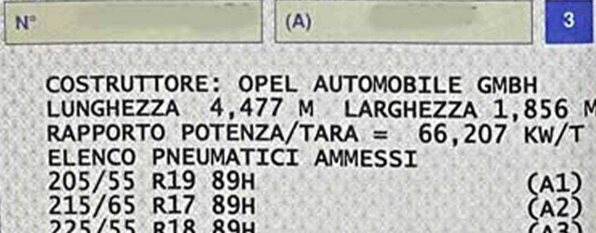 Cambio gomme: Come cercarle sul libretto di circolazione